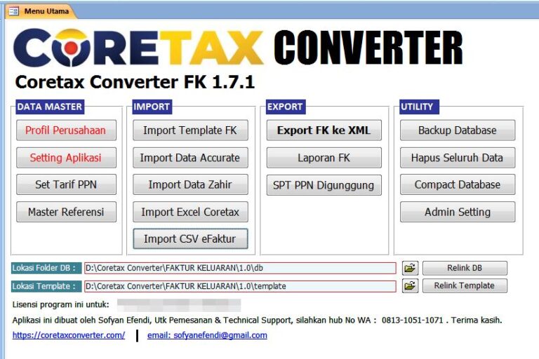 CORETAX CONVERTER - Cara Mudah, Efektif & Cepat untuk Upload / Export ...